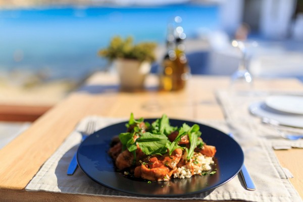 Blue Myth Restaurant at Petinos Beach in Mykonos | Resorts Of Mykonos